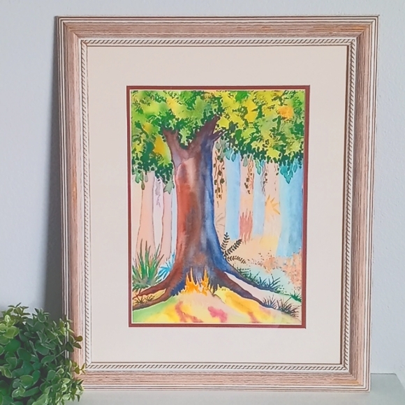 Art | Framed Watercolor Painting | Poshmark